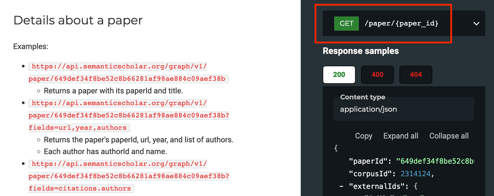 Tutorial | Semantic Scholar Academic Graph API